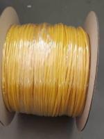China Flexible Yellow  PVC Tube For Electrical Wire Protective, Electric Insulated  PVC Tube For Outside Insulation Protection for sale