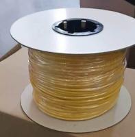 China Flexible Yellow  PVC Tube For Electrical Wire Protective, Electric Insulated  PVC Tube For Outside Insulation Protection for sale