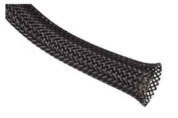 China Monofilament Yarns Nomex Expandable Nonflammable Braided Pet Sleeving for sale
