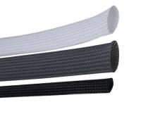 China 3~76mm Flame Retardant Expandable Braided PET Cable Protective Sleeve for sale