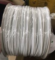 China Soft White Flexible PVC Tubing Sleeves Flame Resistant For Electrical Wire Protective for sale