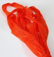 China Red HDPE Fruit And Vegetable Mesh Net Bag Packing for sale