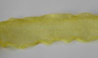 China Yellow HDPE Fruit And Vegetable Mesh Net Bag Packing for sale