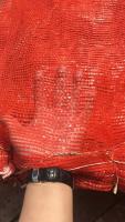 China Durable Mesh Netting Bags , PE Polyethylene Red Plastic Mesh Produce Bags for sale