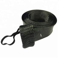 China Flame Resistance Fishing Rod Protective Sleeves Rod Covers Nylon Braided UL VW-1 for sale