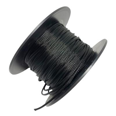 China VW-1 Flammability PET Expandable Braided Sleeving Cable Harness Sheathing for sale