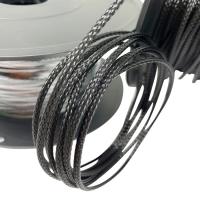 China VW-1 Flammability PET Expandable Braided Sleeving Cable Harness Sheathing for sale