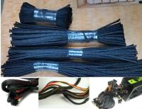 China Cable Mesh Sleeve Flexo Pet Expandable Braided Cable Sleeving Polyester Materal for sale