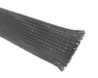 China Wrap Around Braided Expandable Wire Sleeving Polyester / Nylon Cable Protection for sale