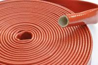 China Moisture Proof Silicone Rubber Fiberglass Sleeving 4-150mm With SGS Certification for sale