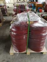 China High Tenperature Silicone Rubber Cable Sleeve , Braided Fiberglass Sleeve 4-150mm Size for sale