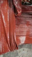 China High Tenperature Silicone Rubber Cable Sleeve , Braided Fiberglass Sleeve 4-150mm Size for sale