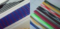 China Colorful PPET Expandable Braided Sleeving , Flexible Electric Cable Sleeve Management for sale