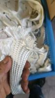 China High Temperature Resistant 500c Fiber Glass Braided Insulation Sleeve for sale