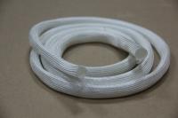 China 600 Degrees High Temperature Heat Treated Fiberglass Sleeve for sale