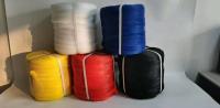China Good Elasticity Pe Mesh Sleeve Plastic Tube Netting Adjusted Mesh Size For Workpiece for sale