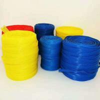 China Soft Polyethylene LDPE Protective Mesh Sleeving For Metal Shafts for sale