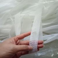China 20MM White LDPE Protective Mesh Netting For Metal Shaft for sale