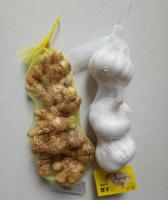 China PE Packing Turmeric Mesh Netting Bags For Fresh Ginger for sale