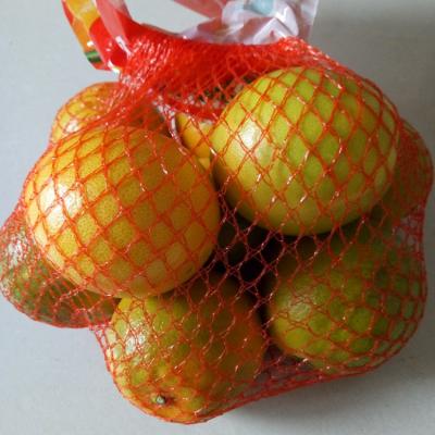 China Tubular Knitted Mesh Netting Bags For Fruit Vegetable for sale