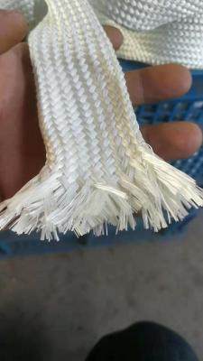 China Fire Retardant Insulation E Glass Fiberglass Sleeving for sale