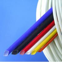 China Silicone Coated Fiberglass Tubing UL224 VW-1 Flame Retardancy for sale