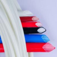 China Silicone Coated Fiberglass Tubing UL224 VW-1 Flame Retardancy for sale