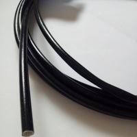 China 7kv Glass Fibre Sleeving 600V Silicone Fiberglass Sleeve Non Alkali for sale