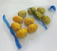 China HDPE Potato Packing Mesh Netting Bags Raschel Solid Structure for sale