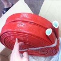 China Alkali Free Silicone Rubber Fiberglass Sleeving 4mm Fiberglass Braided Sleeving for sale