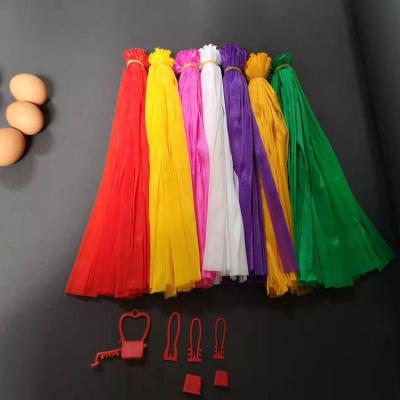 China LDPE Plastic Mesh Bags For Eggs Fruit Vegetable Packing for sale