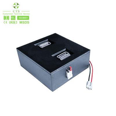 China Deep Cycle Golf Cart Ev Lifepo4 Battery 48v 100ah 200ah 5kw 10kw for sale