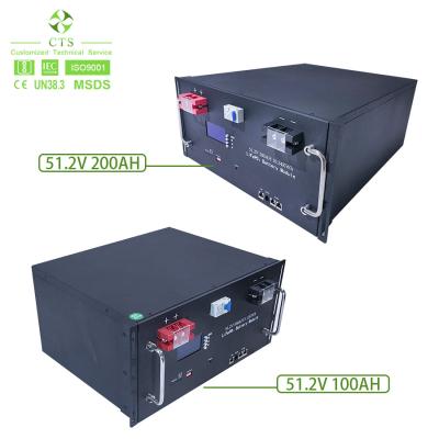 China LiFePO4 Solar Battery Storage System 51.2v 200Ah 10kwh 20kwh 30kwh for sale