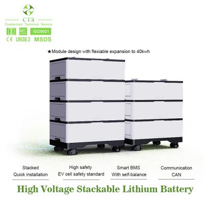 China stackable  home 48v 100ah 200ah 10kw 15kw lithium ion battery for hoem energy storagy for sale