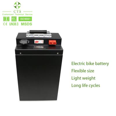 China OEM Ebike Lifepo4 Lithium Battery Pack 60v 72v 50ah 60ah 80ah With Charger for sale