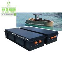 China CTS 30kwh Marine Battery Pack 96V 300Ah Lifepo4 Battery For Electric Boat for sale