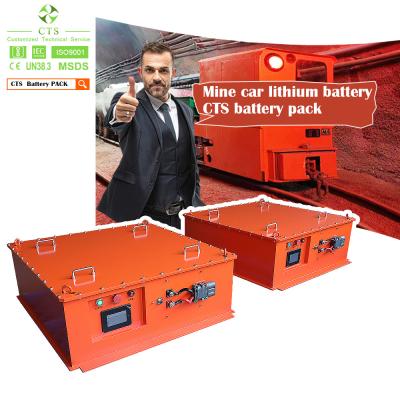 China CTS 48V 300ah Lithium LFP Battery Pack 14kWh LiFePO4 for Electric Tractor for sale