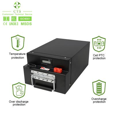 China CTS 72v 96V 30Ah 40Ah 50Ah Lithium LiFePO4 Battery 96V 50Ah Lithium Ion For E-scooter for sale
