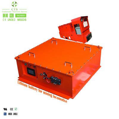 China CTS High Capacity 48V 300ah Lithium LFP Battery Pack 14kWh LiFePO4 for Electric Tractor for sale