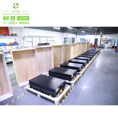 China 500V 100KWH EV lithium ion battery pack 600V 206ah battery module for electric truck bus for sale