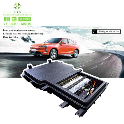 China CTS 355V 400V 576V 100Ah 30kWh 50kWh lithium Ion Battery Pack for Electric Car for sale