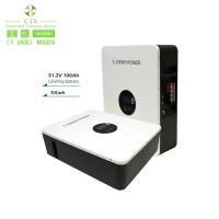 China 5kWh PowerWall 51.2V 100Ah LiFePO4 Battery for Residential Energy Storage System for sale