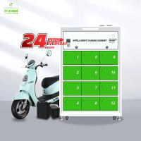 China 8 Slots 12 Slots Electric Motorcycle Lithium Battery Swap Charging Stations Outdoor Fast Swapping Cabinet for sale