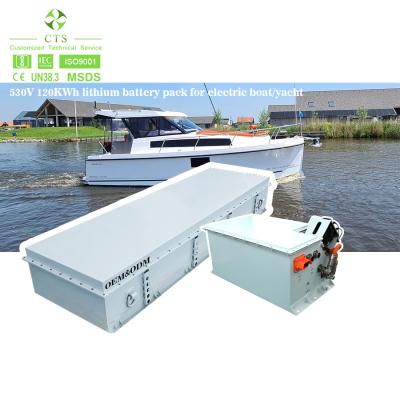 China CTS 300V 525V 100Ah 230Ah Marine LiFePO4 Battery for Fishing Vessels Factory Direct Price for sale