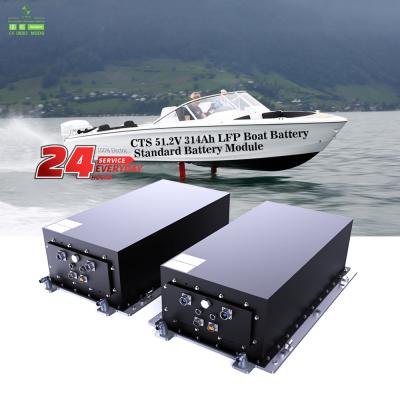 China CTS High Capacity 307V 314Ah Marine LiFePO4 Battery for Hybrid Catamaran System for sale