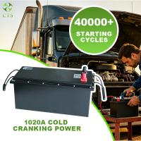 China OEM 12V & 24V Sodium-Ion Starter Battery for Trucks, Buses and Commercial Vehicles for sale