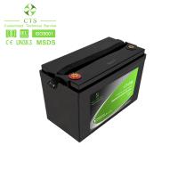 China CTS 12V 24V Lithium Battery Replace Lead Acid, 3000+ Cycles, BMS with Bluetooth, Deep Discharge for RV Boat Solar for sale