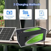 China 12V/24V 100Ah/200Ah LiFePO4 Deep Cycle Lithium Battery | Smart BMS Built-In | Lead Acid Replacement | Solar, RV, Marine & Off-Grid Energy Storage for sale