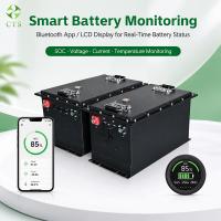 China Long Cycle 48V 60V 72V 105ah 150ah LiFePO4 Golf Cart Lithium Battery with Charger and Screen for sale