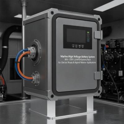 China Marine High Voltage Battery System | 96V–750V LiFePO4 Battery Pack for Electric Boats & Hybrid Marine Applications for sale